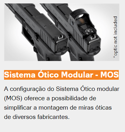 Glock G43X Slimline MOS Subcompacta 9mm - Guns Sport